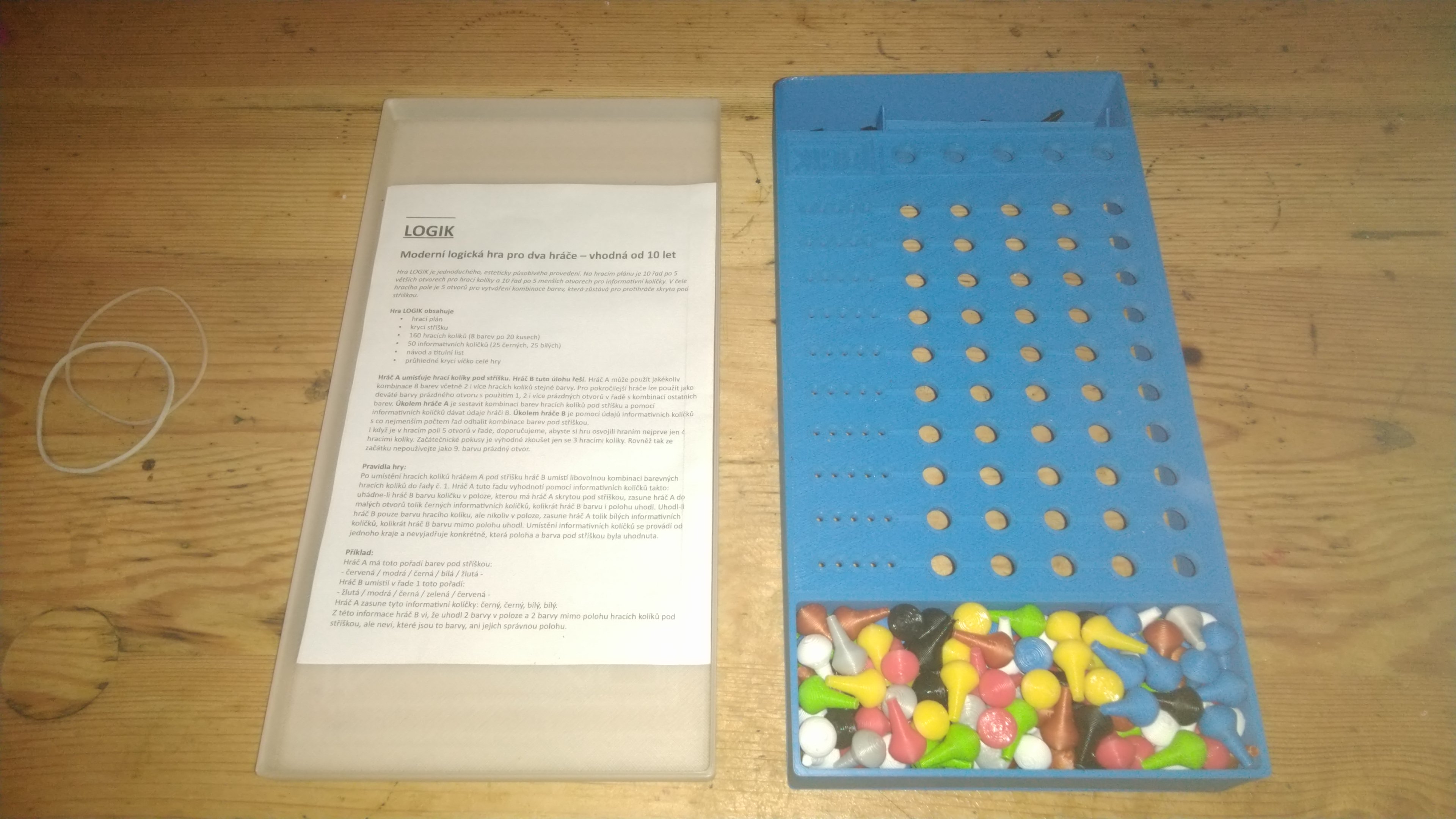 LOGIK (Mastermind) game by KRtekTM | Download free STL model ...