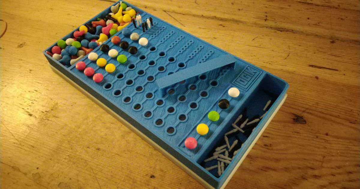LOGIK (Mastermind) game by KRtekTM | Download free STL model ...