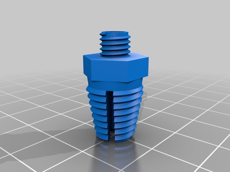Tapered thread bowden coupling PC4-M6, PC4-M10 by KRtekTM | Download ...