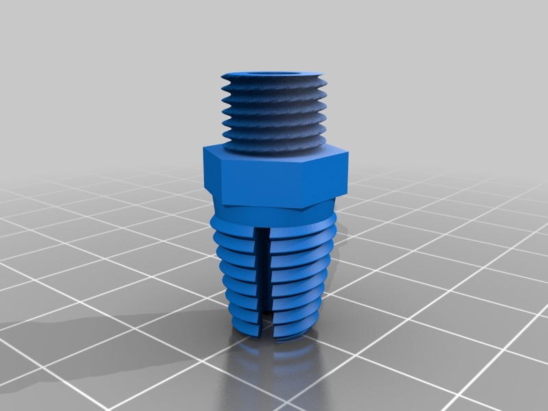 Tapered thread bowden coupling PC4-M6, PC4-M10 by KRtekTM | Download ...