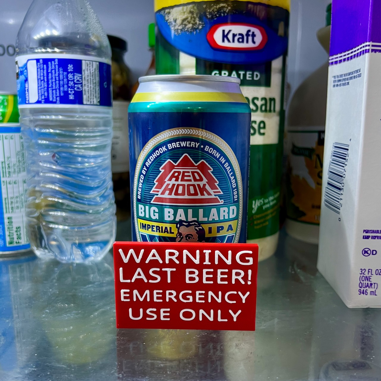 WARNING LAST BEER sign by Jake | Download free STL model | Printables.com