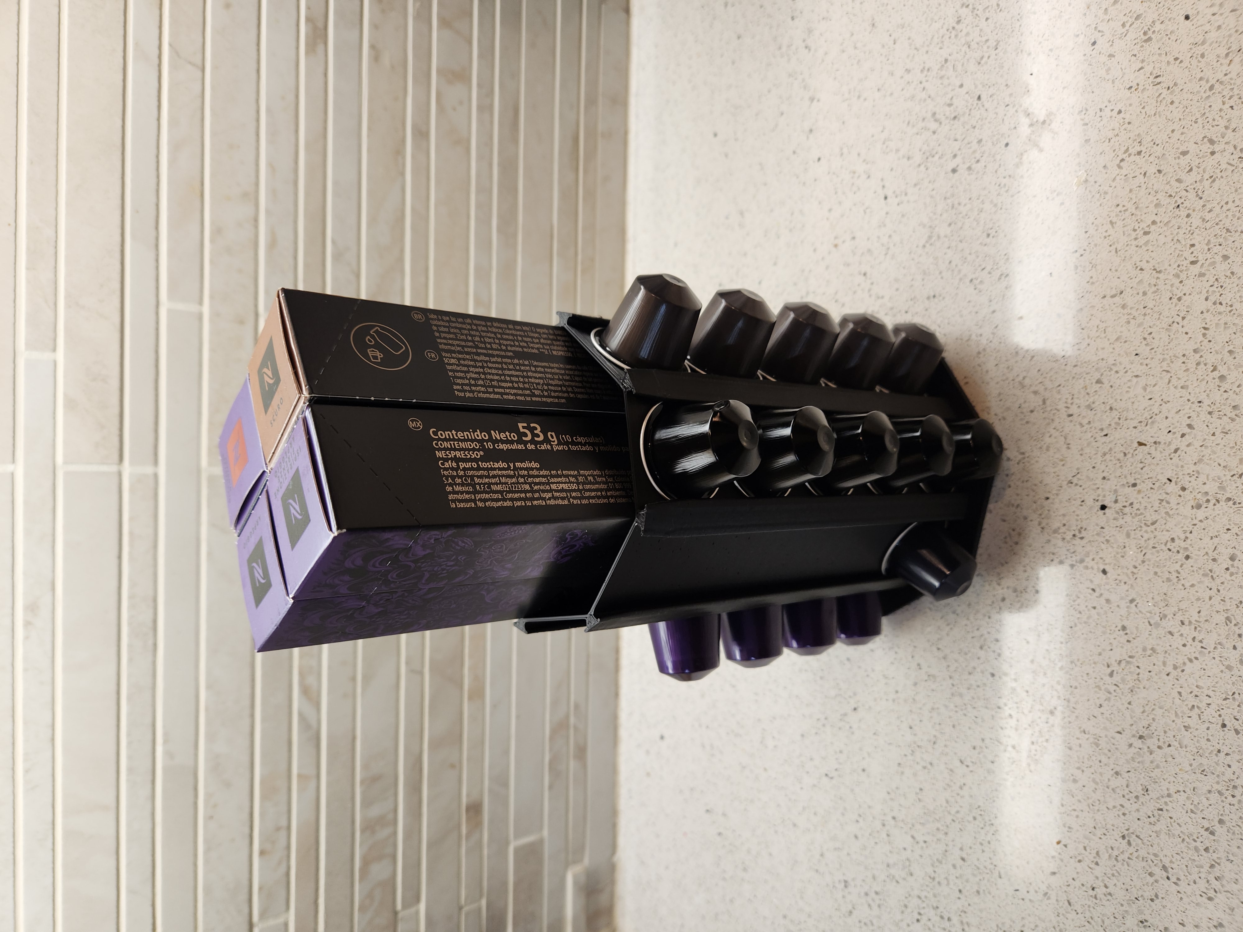 40 cup Nespresso tower by Bergy | Download free STL model | Printables.com