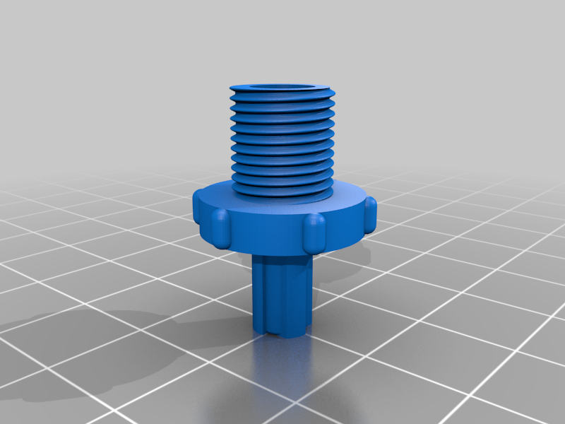 3/8" NPT Nozzle by Clsc Prints | Download free STL model | Printables.com