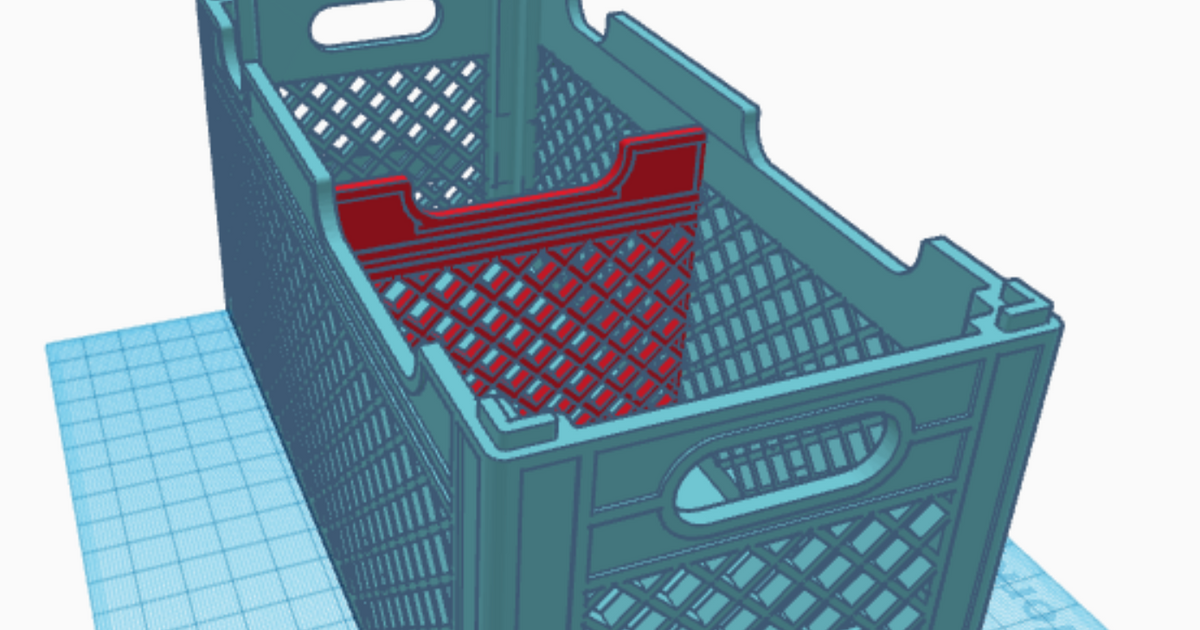 Stackable Crate (large with dividers) by Manguy dude | Download free ...