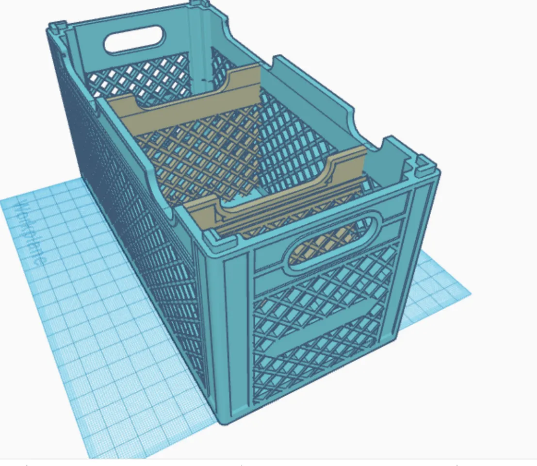 Stackable Crate (large with dividers) by Manguy dude | Download free ...