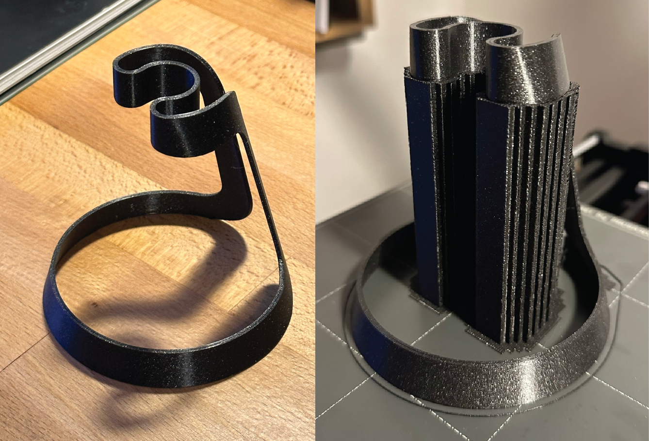 Snap-in Microphone Desk Stand (V3) by TaisT | Download free STL model ...