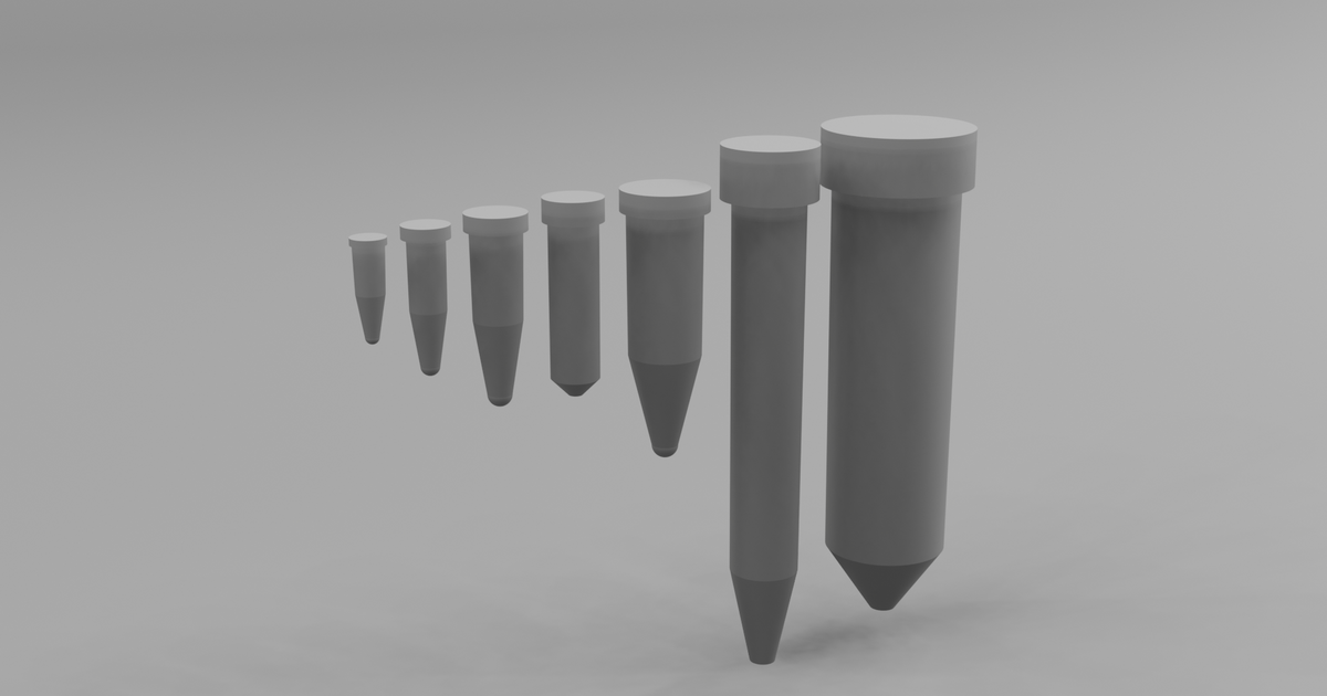 Test tube models by PagelGroup | Download free STL model | Printables.com