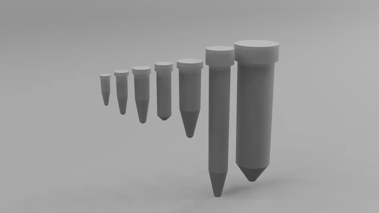 Test tube models by PagelGroup | Download free STL model | Printables.com