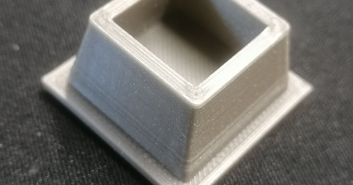 Tube end caps, parametric by TomK32 | Download free STL model ...