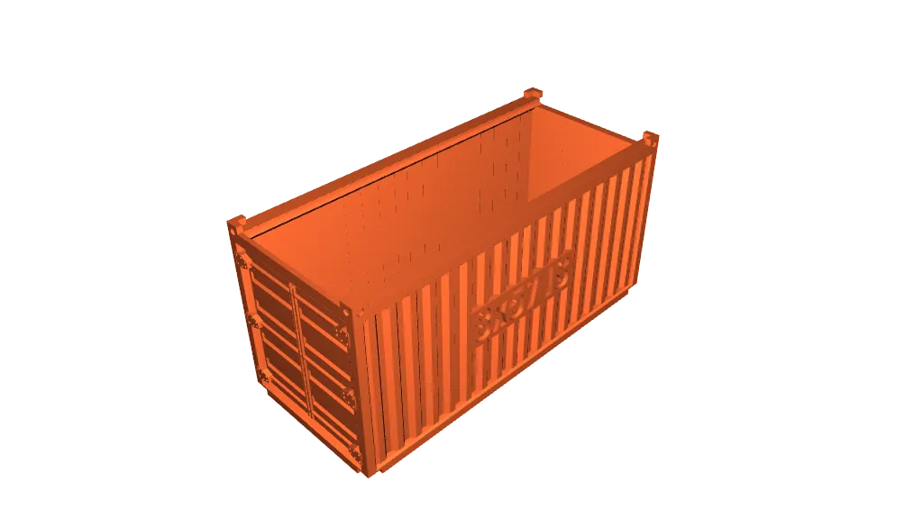 Shipping container 8x57 IS by Fil250 | Download free STL model ...