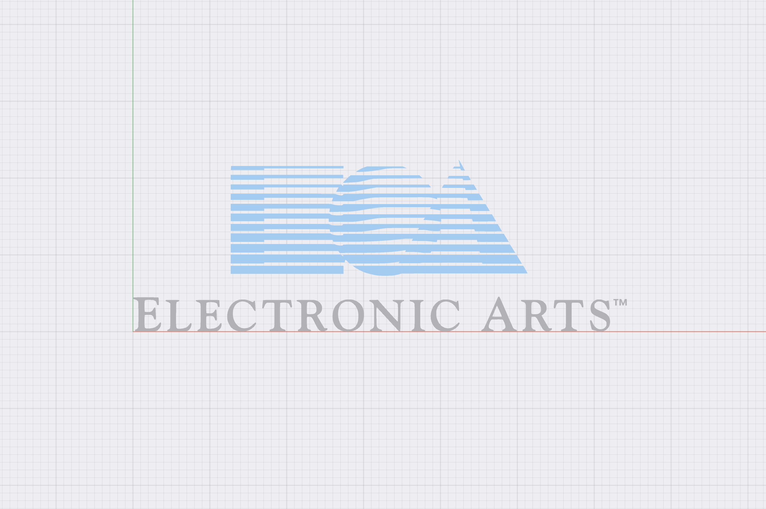 Electronic Arts Old Logo by ToxicMaxi | Download free STL model ...