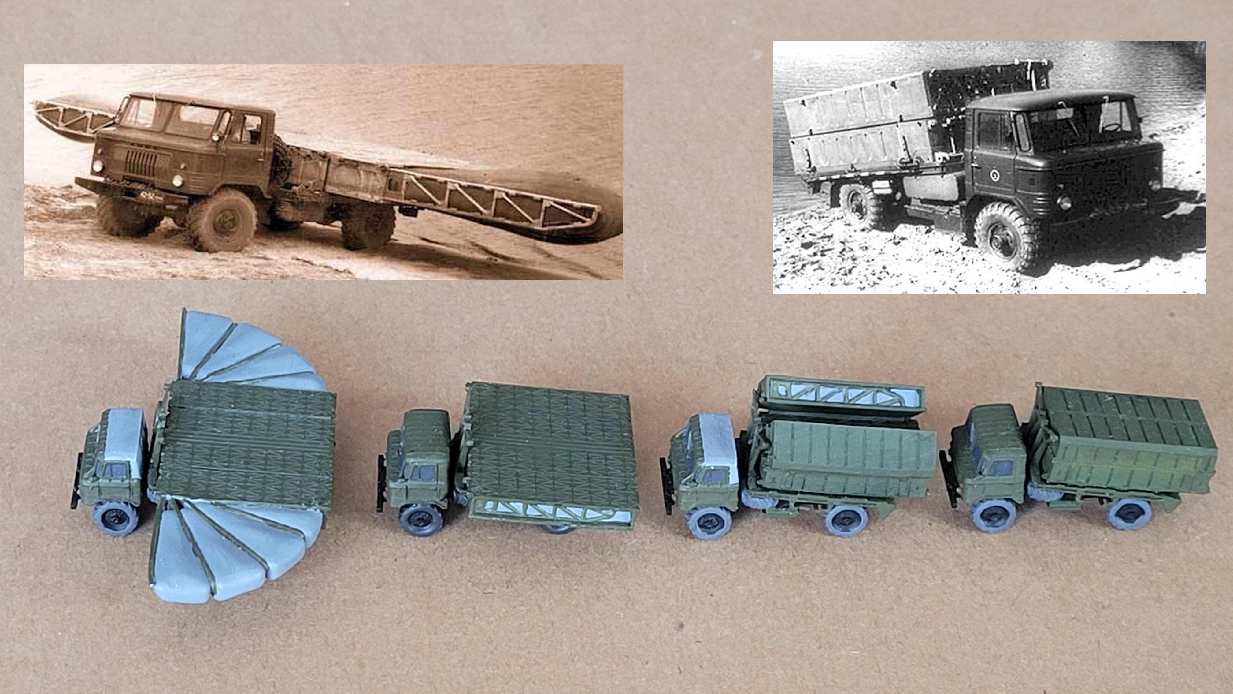 GAZ66 - DPP40 Airborne pontoon system by Slanjonok | Download free STL ...