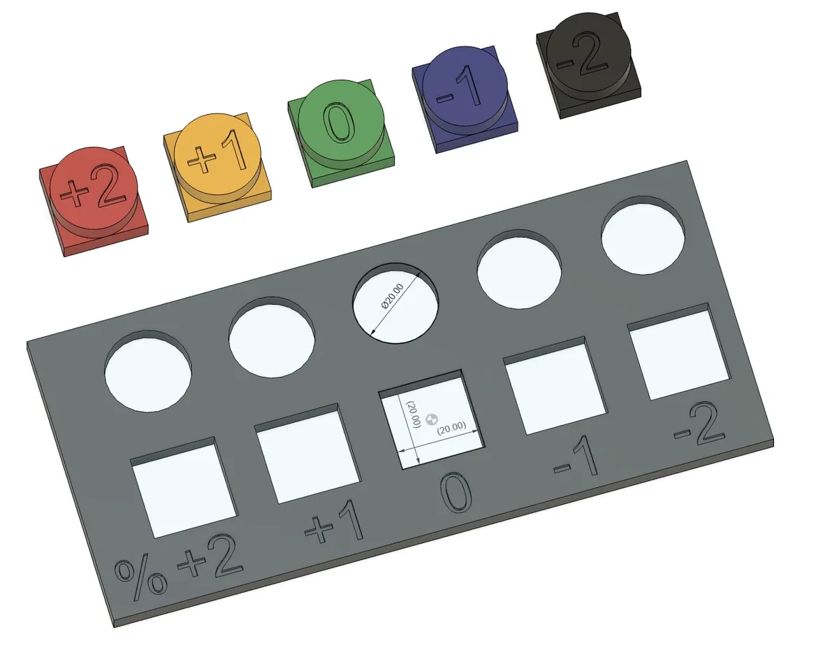 Hole Calibration Set by JuroH | Download free STL model | Printables.com