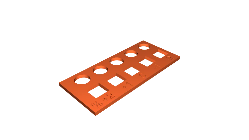 Hole Calibration Set by JuroH | Download free STL model | Printables.com