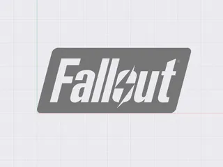 Fallout Logo by ToxicMaxi | Download free STL model | Printables.com