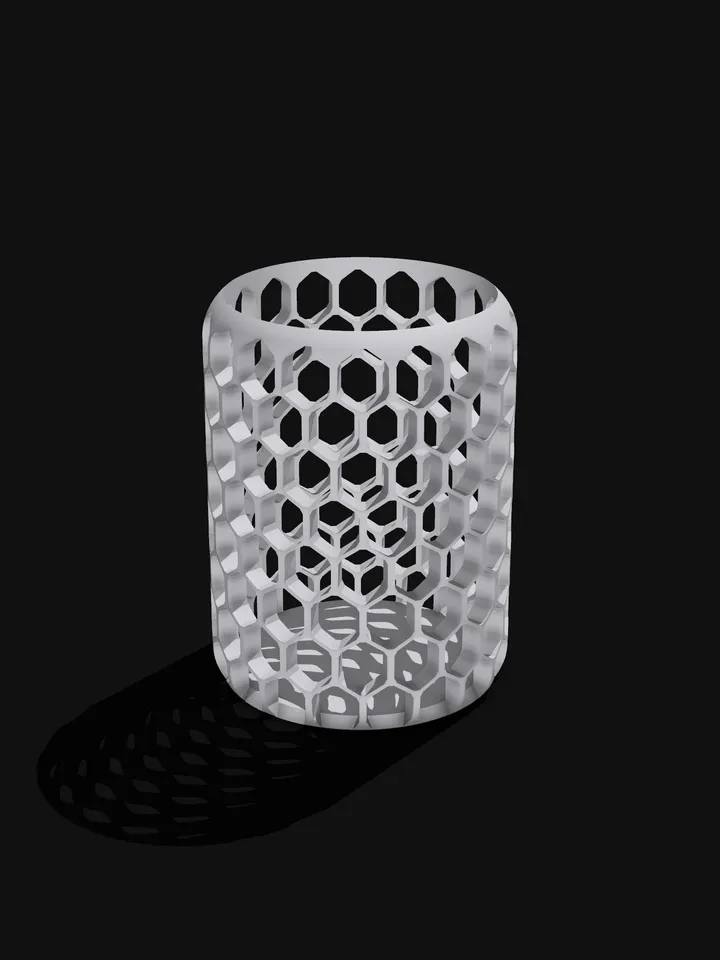 Hex container by Smush | Download free STL model | Printables.com