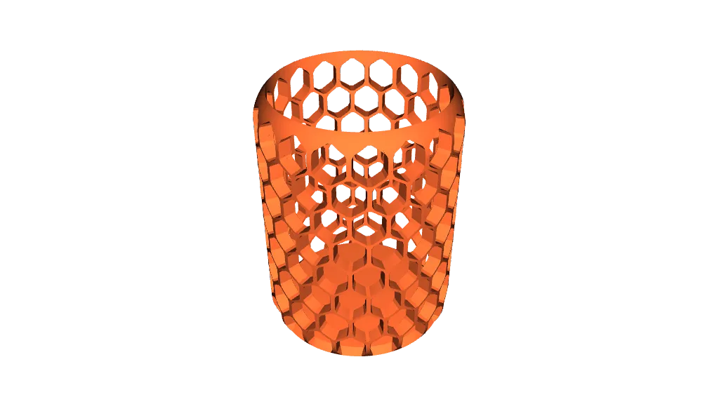 Hex container by Smush | Download free STL model | Printables.com