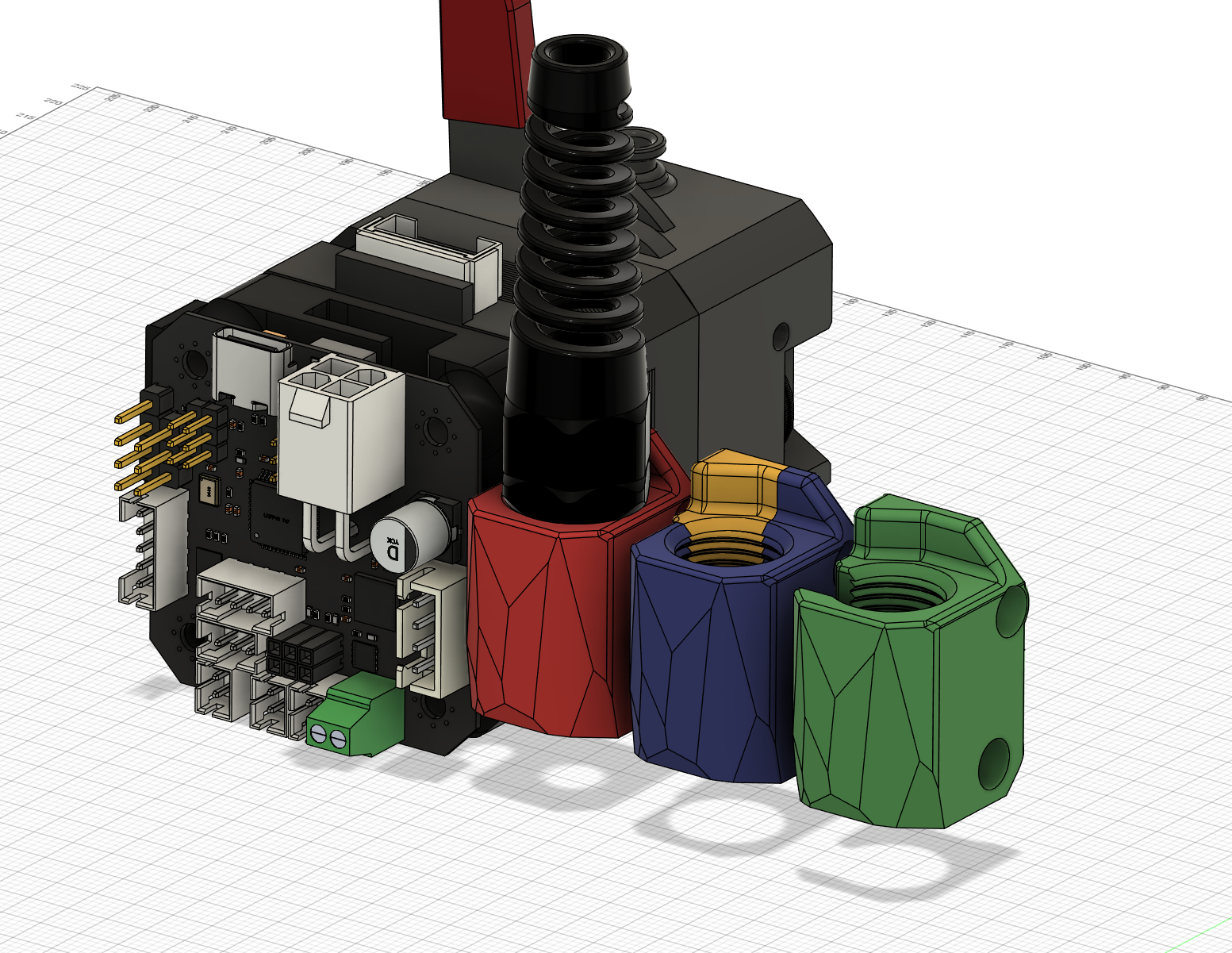 PG7 Strain Relief Mount for LGX and Clockwork 1 by atom | Download free ...