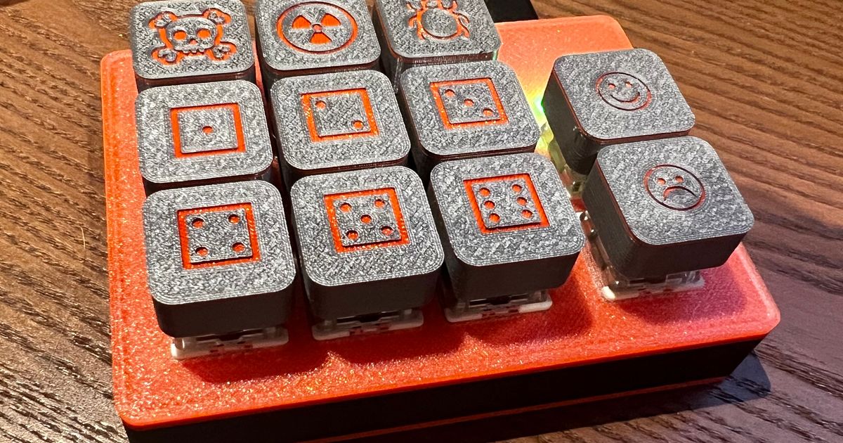MacroPad - Seeed Xiao RP2040 - 11 keys by netpaq | Download free STL ...