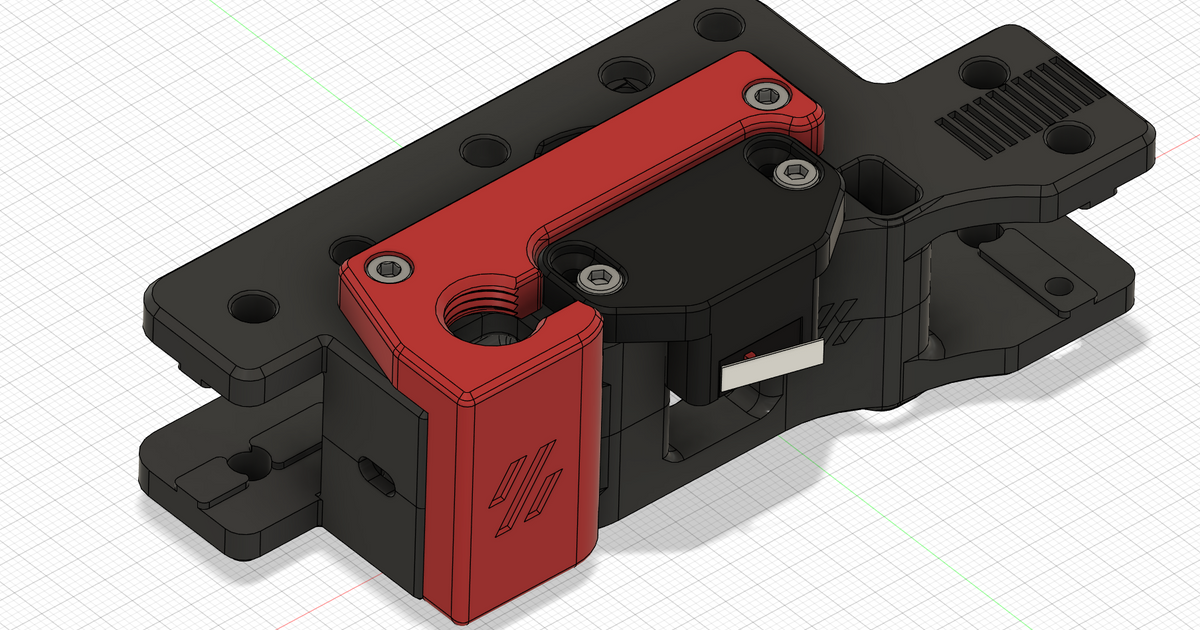 Voron 2.4 A Drive PG7 umbilical mount with cable cutout by atom ...