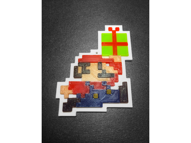 Mario Hanging Ornament by fasteddy | Download free STL model ...