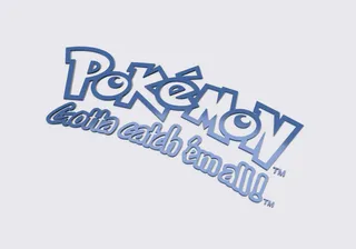 Pokemon Logo Plaque by Miguel M. | Download free STL model | Printables.com