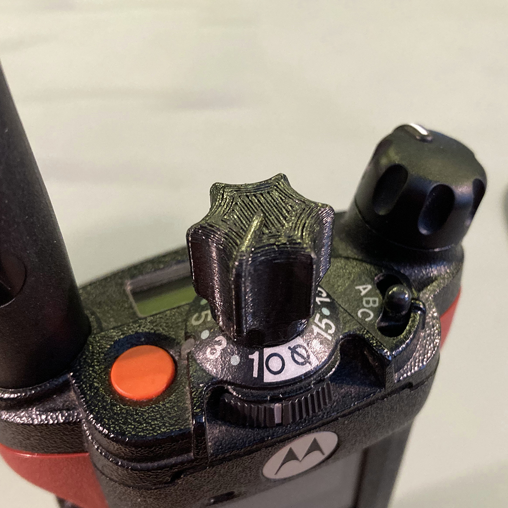 Motorola APX Custom Fat Channel Knob par W3AXL | Téléchargez ...