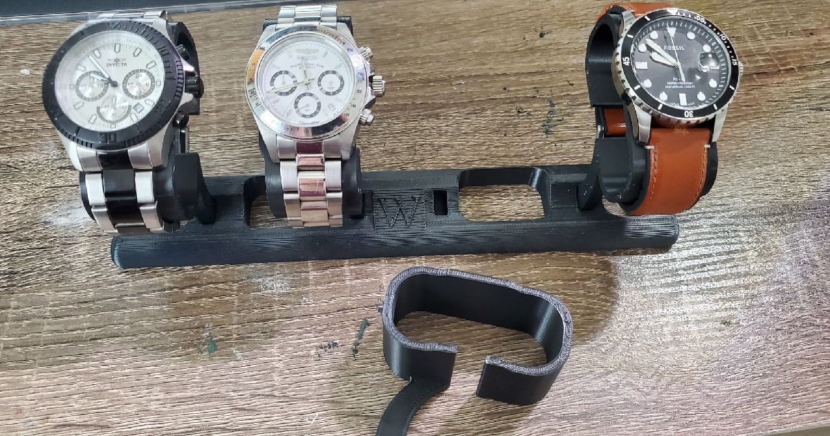 Watch Mount by Josh | Download free STL model | Printables.com