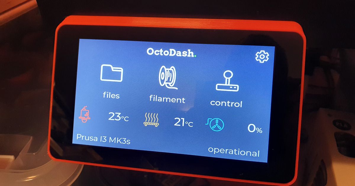 Official Raspberry Pi 7" Touchscreen Display Frame by echo | Download ...