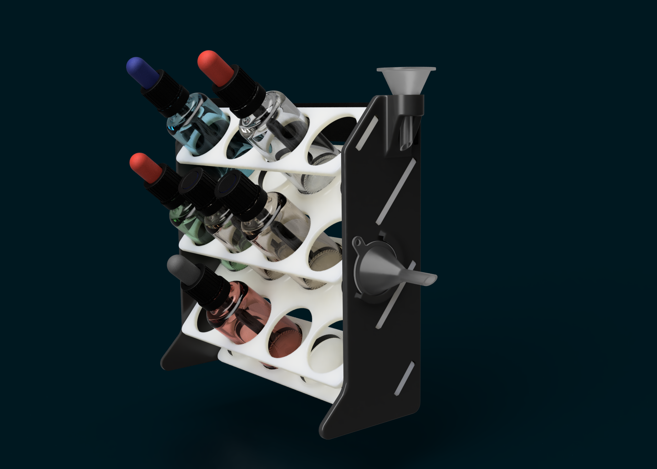 30ml bottle rack by Dan Henriksen | Download free STL model ...