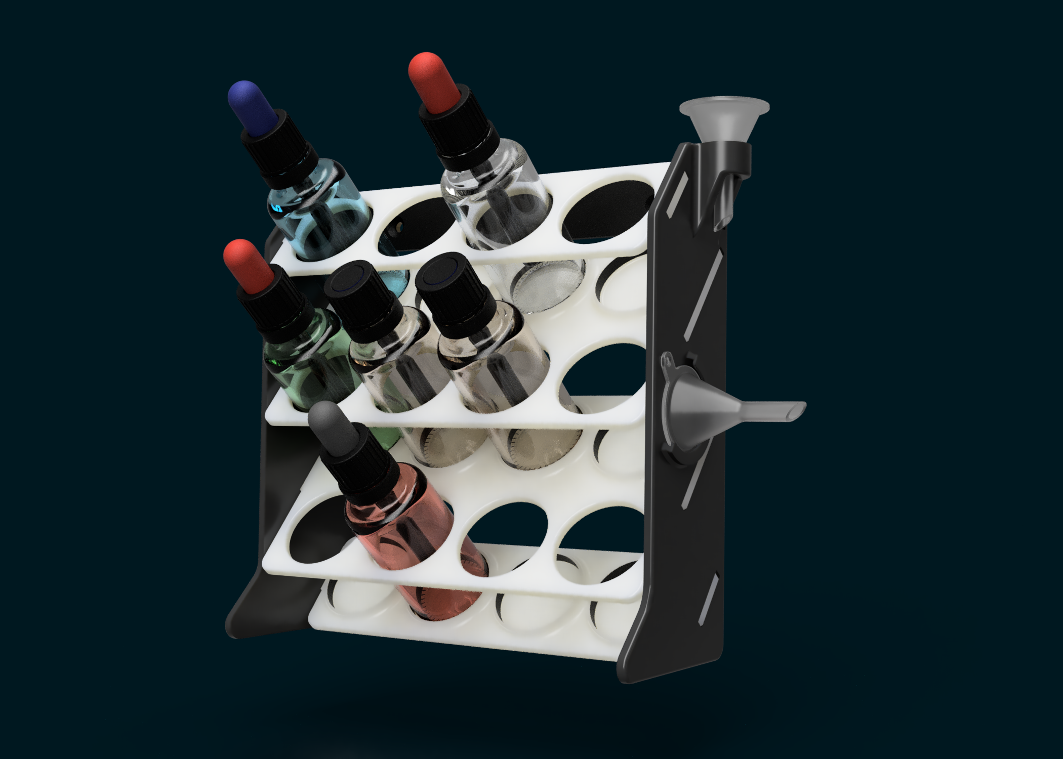 30ml bottle rack by Dan Henriksen | Download free STL model ...