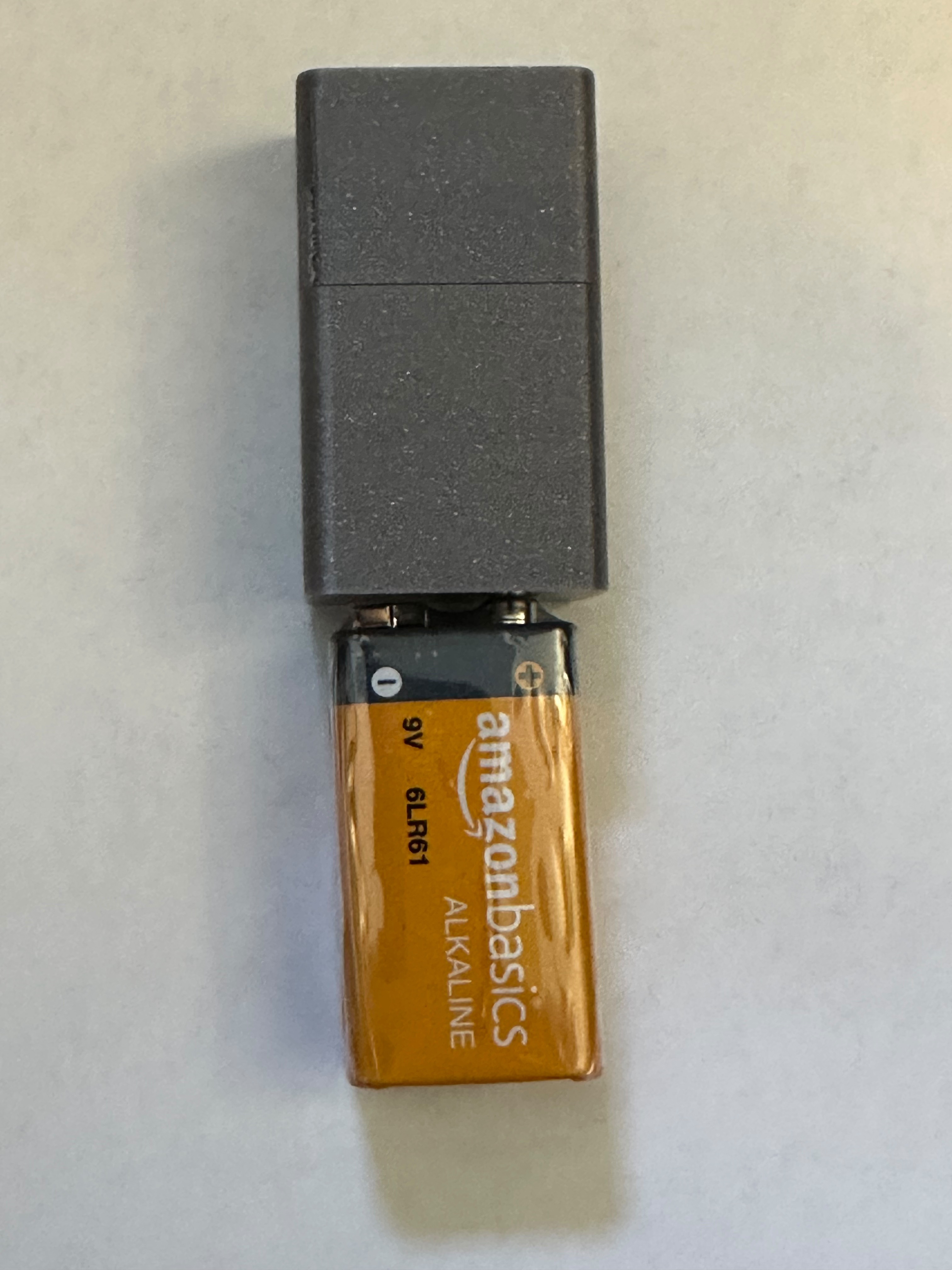 Single 9V Battery Case by scottrouse | Download free STL model ...