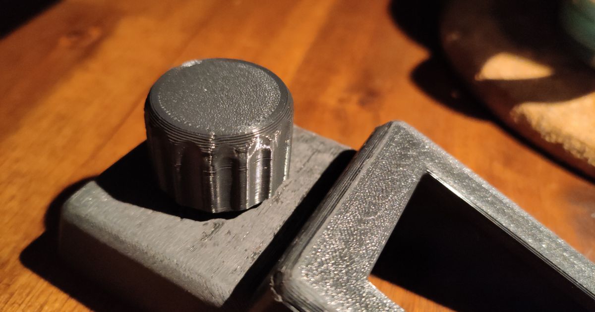 Rotary encoder knob by OndraH | Download free STL model | Printables.com