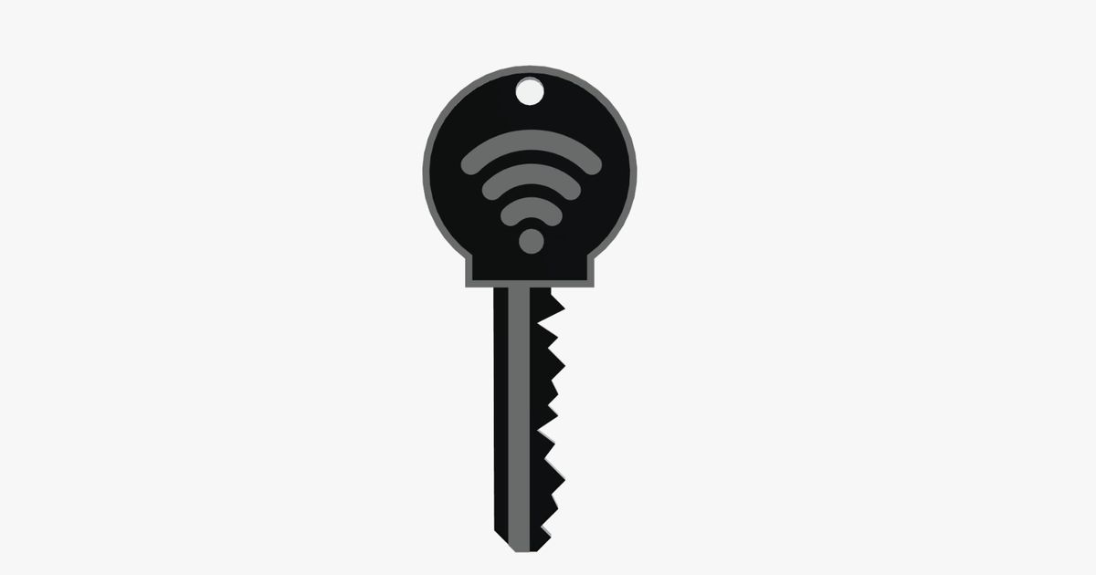 WIFI Key by 0xffd700 | Download free STL model | Printables.com
