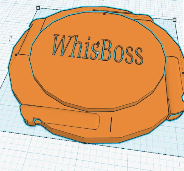 WhisBoss A Whistle Frisbee by Breckyn Johnson | Download free STL model ...