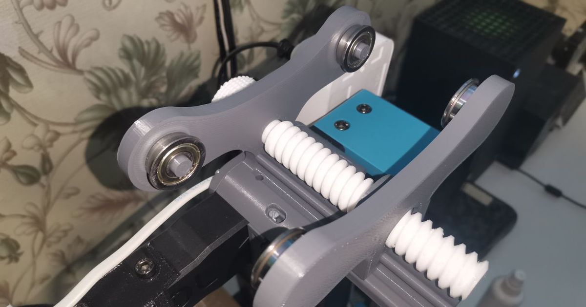 Filament Spool Holder - Bearings and custom width for Sovol SV06 by ...