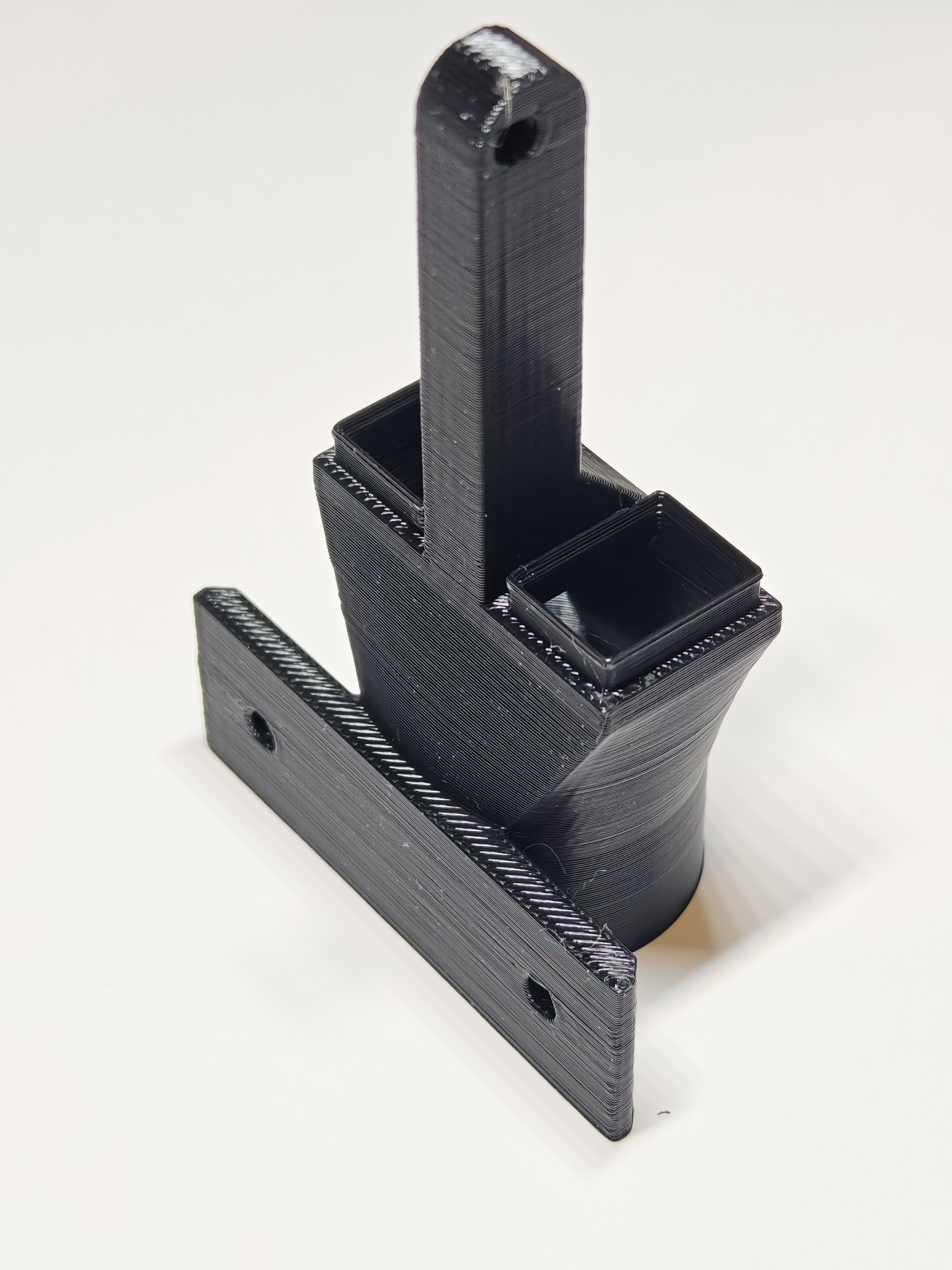 tronxy x5sa pro back mount CPAP fan duct for v6 volcano hotend by Leo ...