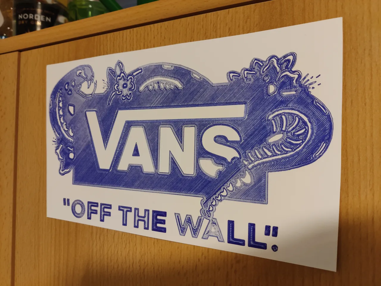 Vans Fanart 2D Plate by Nicolas4875 | Download free STL model ...