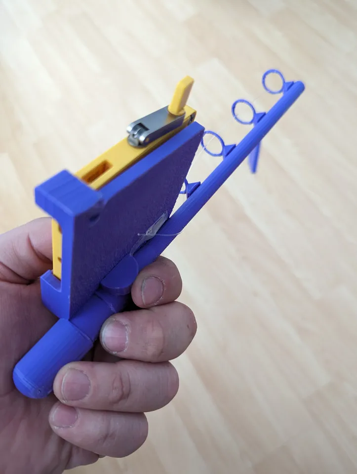 Playdate Fishing Grip + Keychain by Ledbetter Games | Download free STL ...