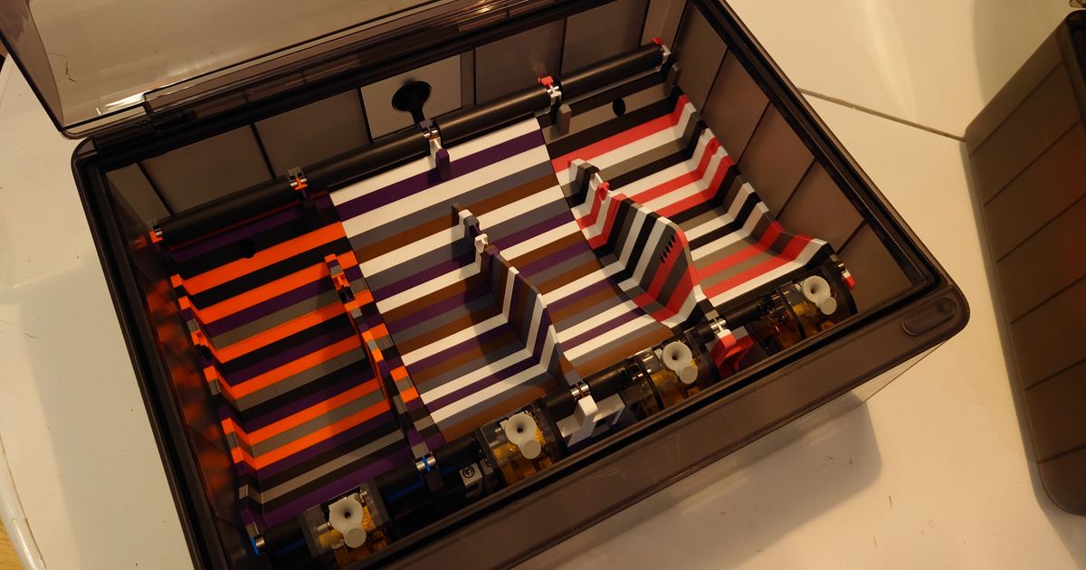 Hydra AMS - Enhanced Bambu Lab AMS (Without Spool Guides) by humebeam ...