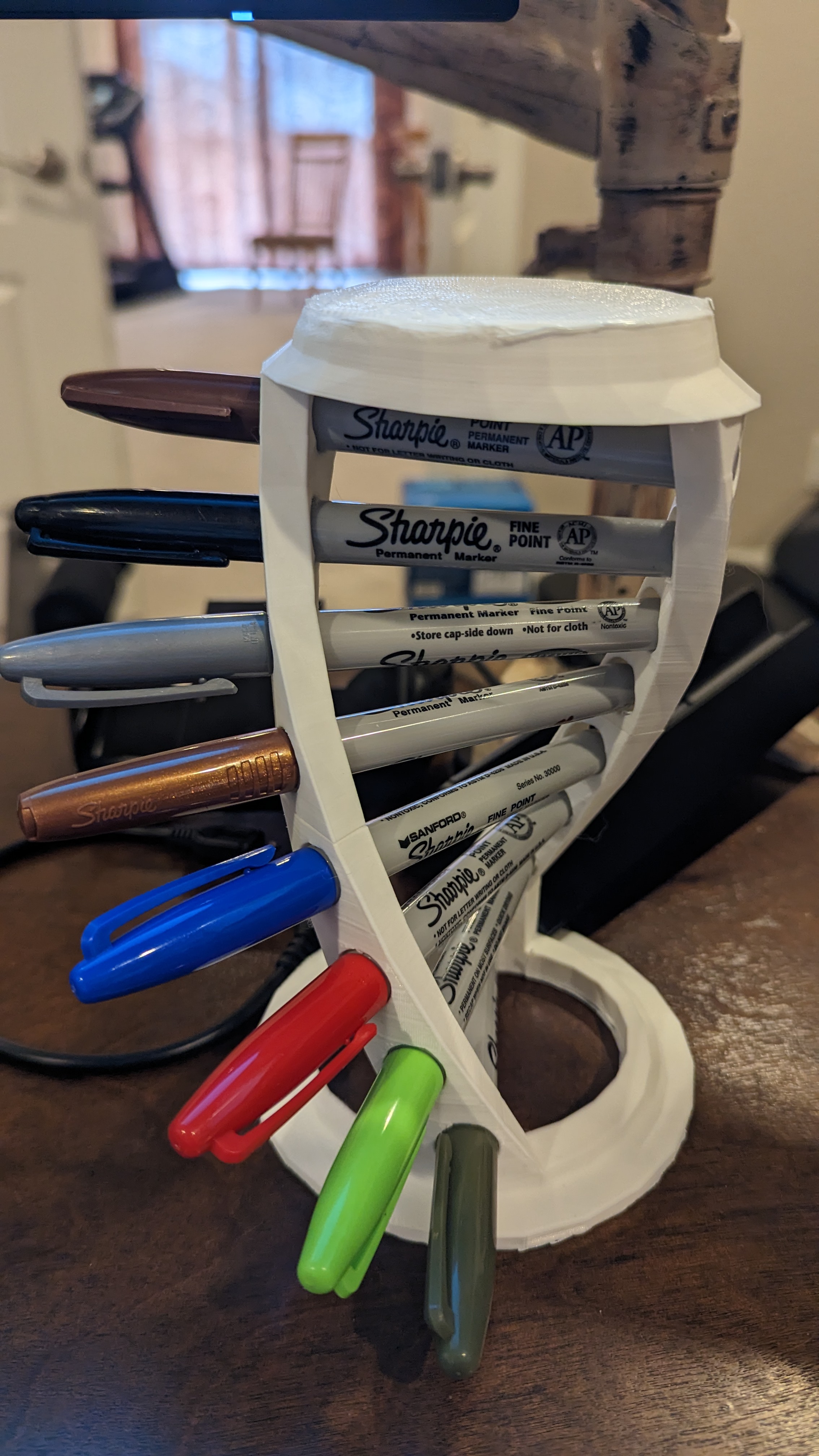 Sharpie Helix holder by EDGeProjects | Download free STL model ...