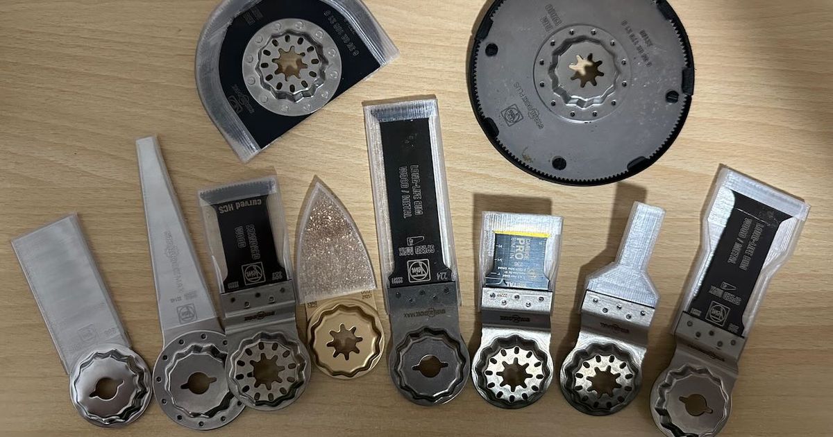 Fein Multimaster Blade Cover by DrTob | Download free STL model ...