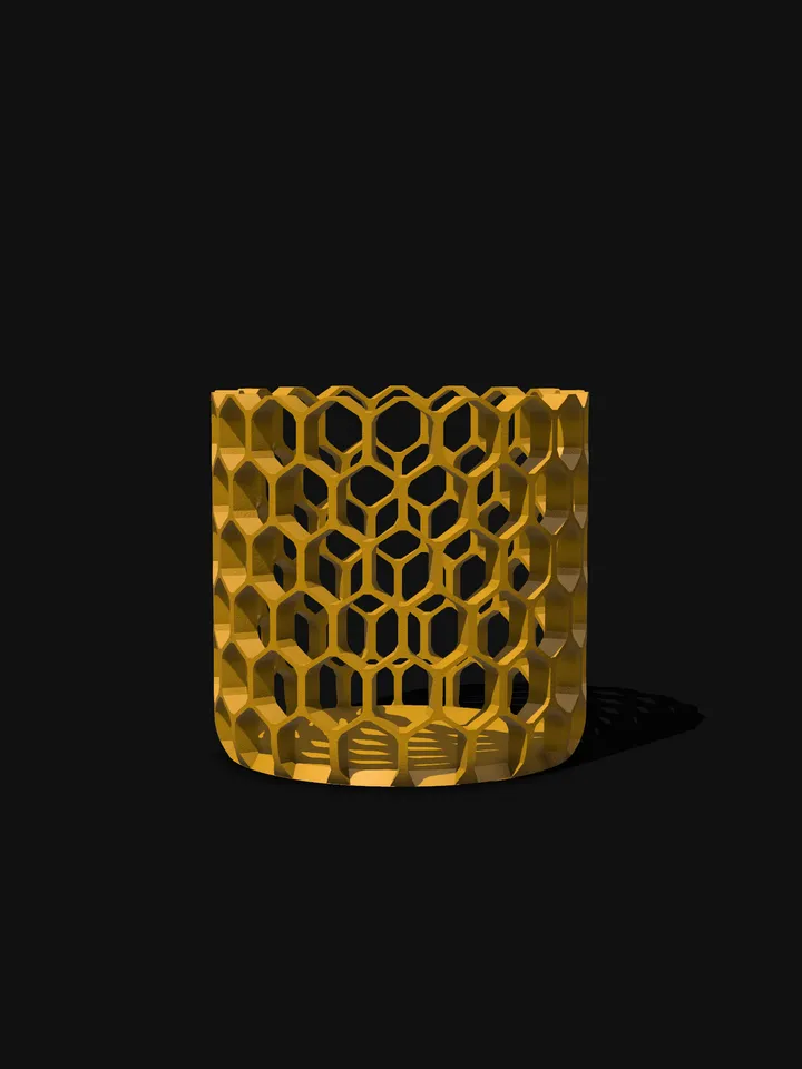 Hex pot by Smush | Download free STL model | Printables.com