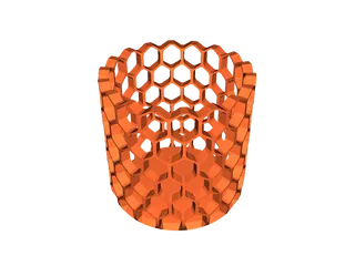 Hex pot by Smush | Download free STL model | Printables.com
