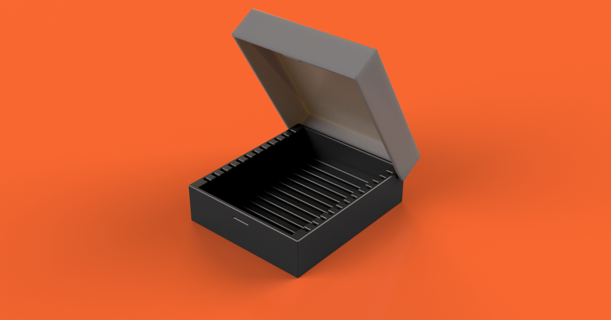 SO-DIMM Memory Module Case by cedarrapidsboy | Download free STL model ...