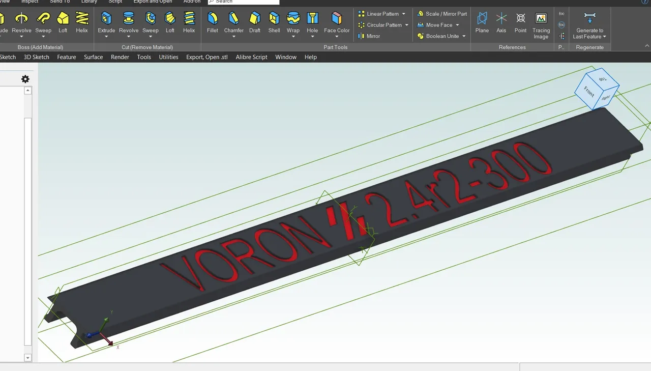 Voron Slot Covers with 2.4r2-300 text by Ken226 | Download free STL ...