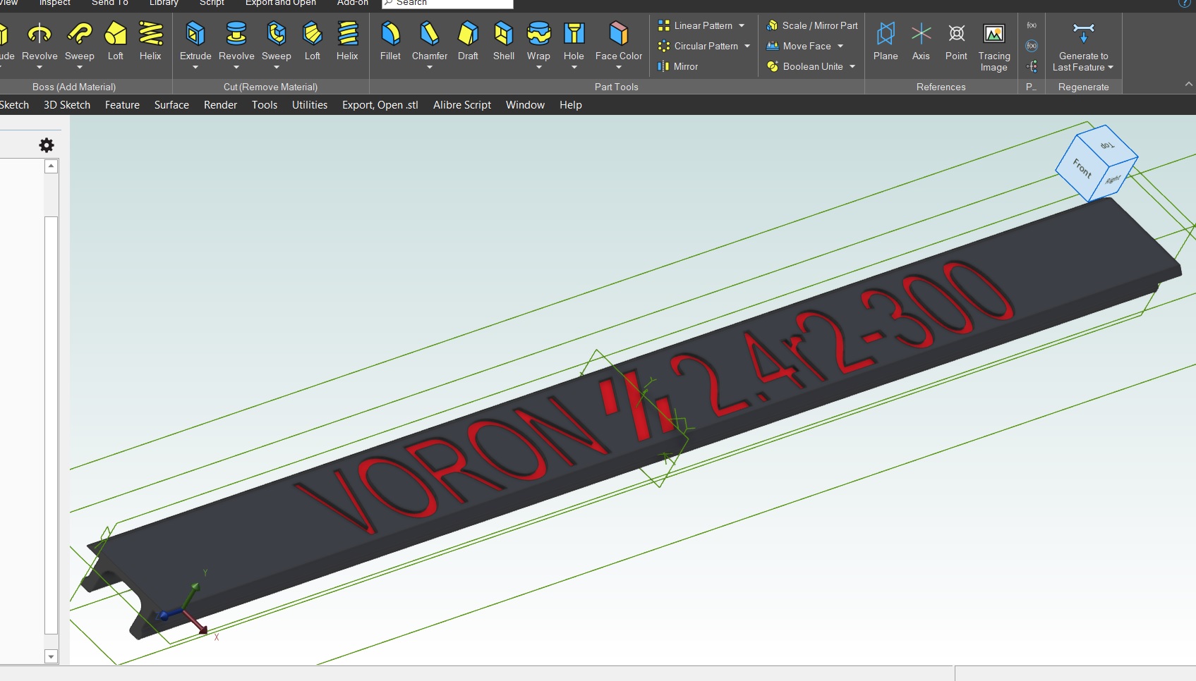 Voron Slot Covers with 2.4r2-300 text by Ken226 | Download free STL ...