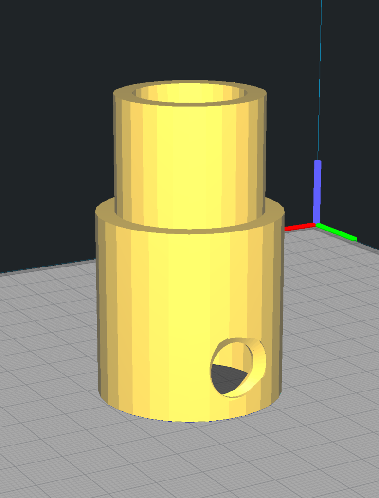 Parametric Eyepiece Extender with Knob by CYo6974 | Download free STL ...