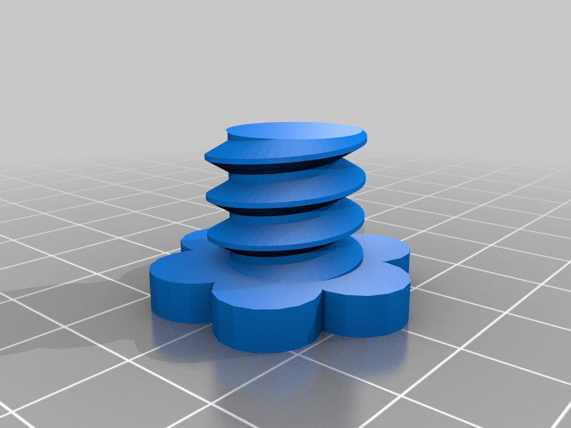 Parametric Eyepiece Extender with Knob by CYo6974 | Download free STL ...