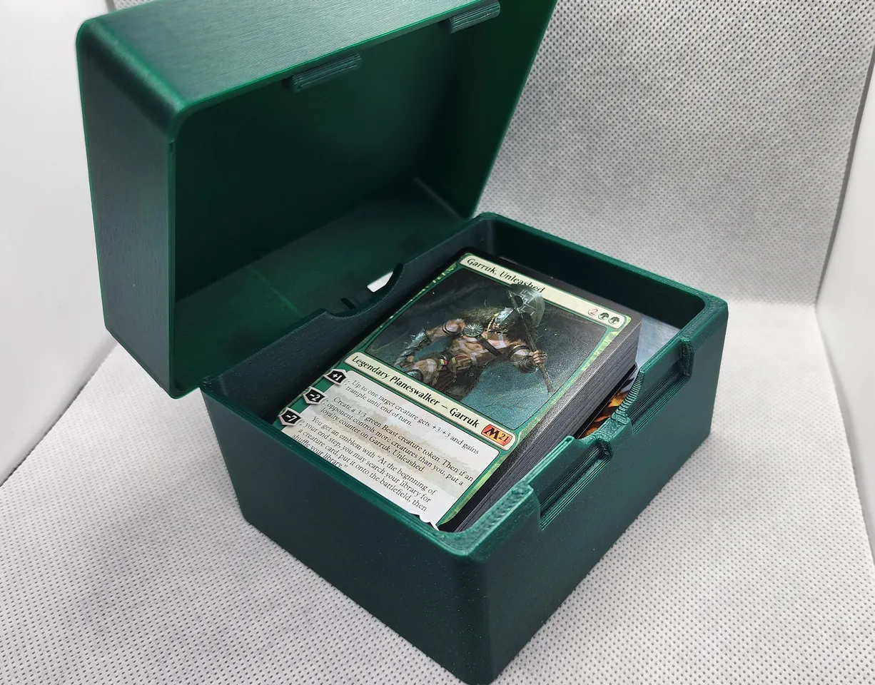 Print-in-place Deck Boxes 4 Styles by Triple G Workshop | Download free ...